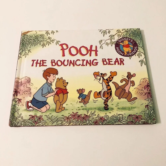 Other | Vtg 1995 Pooh The Bouncing Bear Winnie The Pooh Book Hc | Poshmark